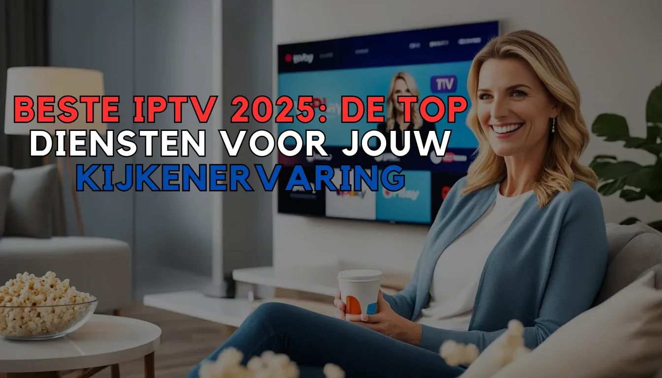 Beste IPTV 2025: De Top diensten voor Jouw Kijkenervaring