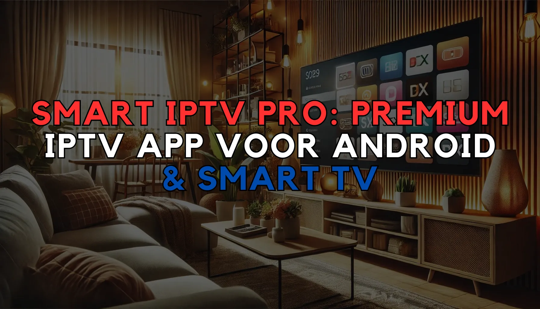 Smart IPTV Pro: Premium IPTV App voor Android & Smart TV